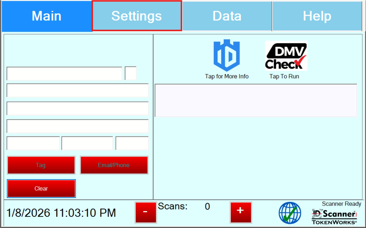 How to enable auto delete on AgeVisor Touch